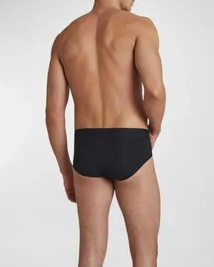 Commando Apos;s Micro-modal Modern Fit Briefs - Black