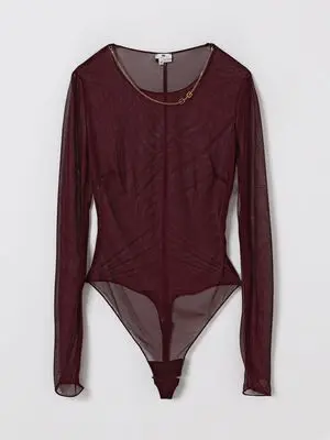Elisabetta Franchi Top - Burgundy