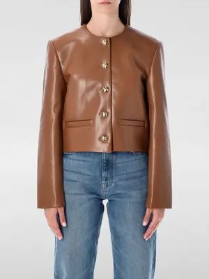 Women's Leather Button-Up Jackets