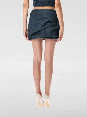 Magda Butrym Denim Skirt - Blue