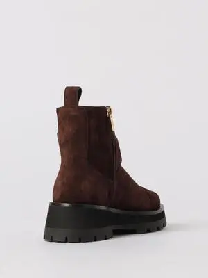 JIMMY CHOO Buckled Ankle Boots - Cocoa