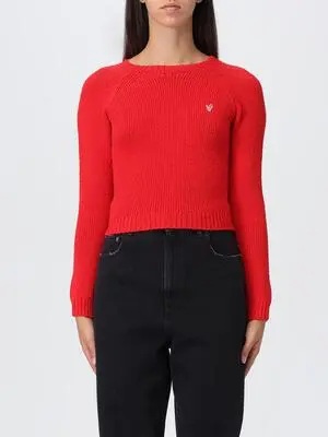 Acne Studios Ribbed Knit Pullover - Red
