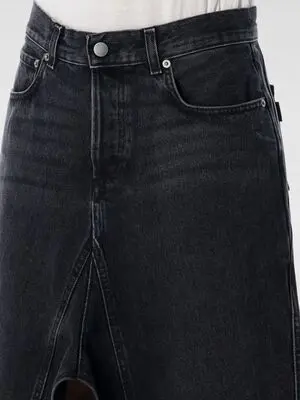 HAIKURE Denim Skirt - Black