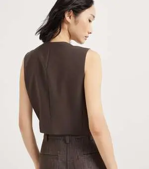 Brunello Cucinelli Tropical Luxury Wool Vest