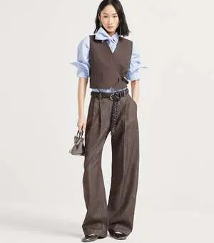 Brunello Cucinelli Tropical Luxury Wool Vest