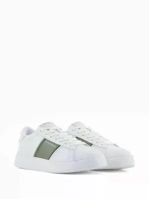 Emporio Armani Contrasting-panel Sneakers