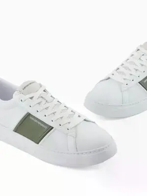 Emporio Armani Contrasting-panel Sneakers