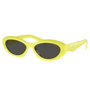 Prada Round Frame Sunglasses - Yellow (pr_26zs_13l08z)