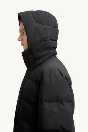 Moncler Avioth Hooded Long Down Jacket