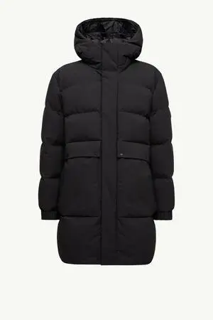 Moncler Avioth Hooded Long Down Jacket