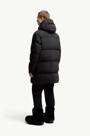 Moncler Avioth Hooded Long Down Jacket