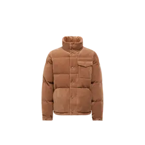 Moncler Serrant Corduroy Down Jacket - Brown
