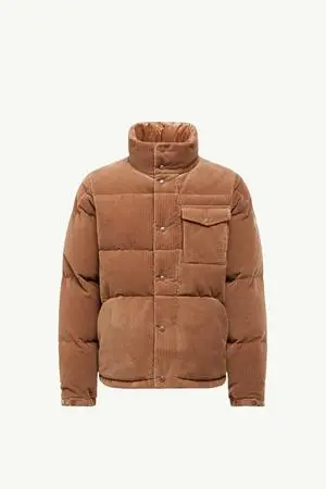 Moncler Serrant Corduroy Down Jacket - Brown