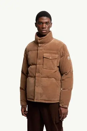 Moncler Serrant Corduroy Down Jacket - Brown