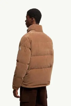 Moncler Serrant Corduroy Down Jacket - Brown