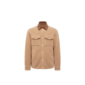 Men's Corduroy Trim Overshirts