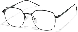 Zenni Square Full Rim Eyeglasses - Black