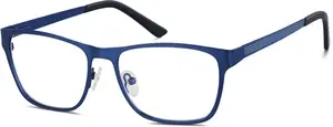Zenni Full Rim Square Eyeglasses - Blue