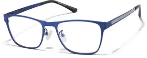 Blue Square Eyeglasses