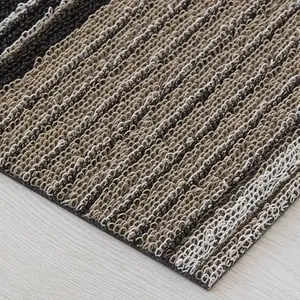 CHILEWICH Pleat Stripe Shag Rug, 24 X 36