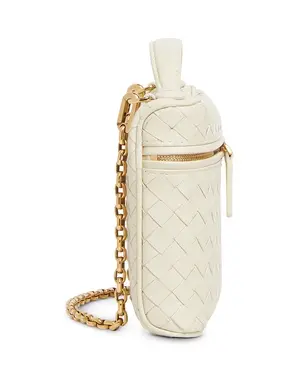 Bottega Veneta Small Soft Vanity Case - Sea Salt/muse Brass