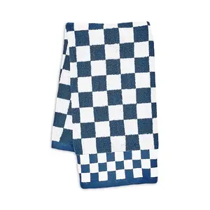 MACKENZIE-CHILDS Check Hand Towel - Navy Check