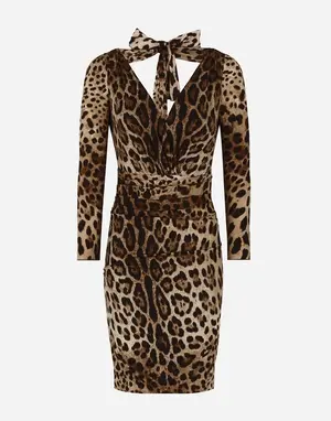 Dolce & Gabbana Animal Print Cocktail Dresses