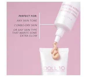 DOLL 10 Smooth Assist Pore Refining Radiance Pr Imer