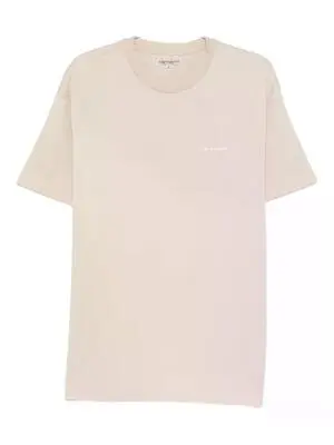 Carhartt Work In Progress Script Embroidery T-shirt - Neutrals