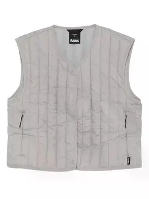 Rains Quilted Button Gilet