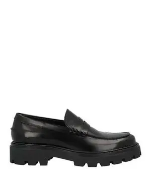 TOD'S Leather Loafers - Black