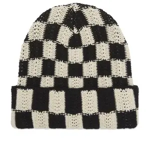 SNDYS. Check Beanie - Black