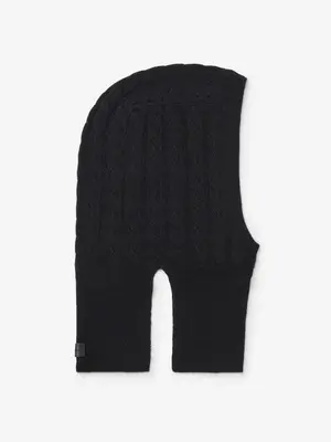 HOUSE OF DAGMAR Cashmere Blend Cable Knit Balaclava