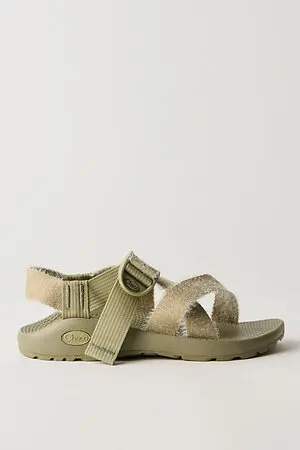 CHACO Mega Z Classic Fuzzy Sandals - Muted Sage