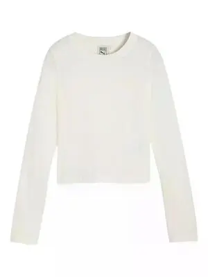 PUMA Long-sleeve Cropped Top