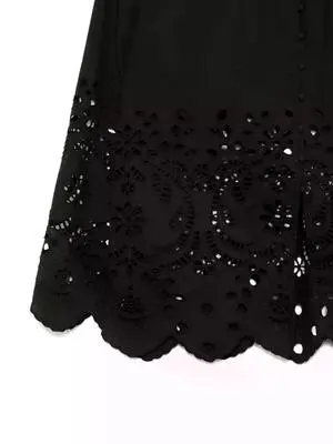 BAMBAH Eyelet Blouse - Black