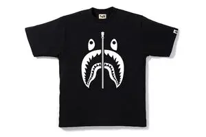 BAPE Bicolor Shark Tee Shirt - Black
