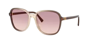 Miu Miu Sunglasses Brown Gradient Violet