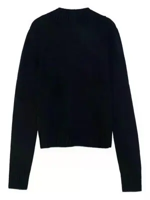 HERSKIND V-neck Ribbed Sweater