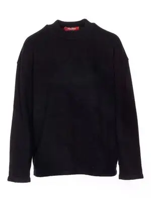 Max Mara Crew-neck Side-split Sweater