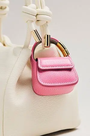 POSH TECH Airtag Icon Bag Charm - Pink Purse