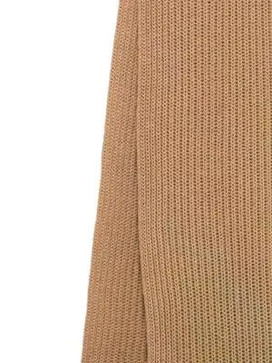 Karl Lagerfeld Ribbed Cotton Scarf