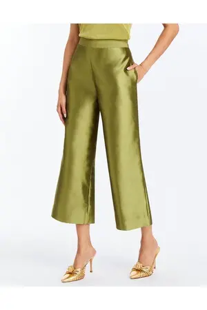 Mestiza New York Blake Cropped Pant - Green