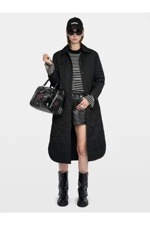 Zadig&Voltaire Kina Long Quilted Parka