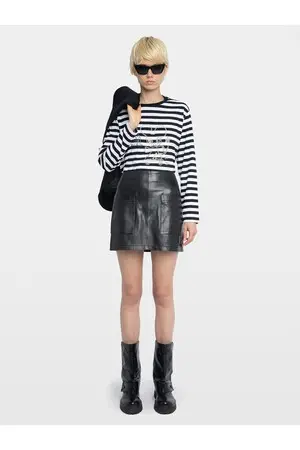 Zadig&Voltaire Striped Long-sleeved T-shirt
