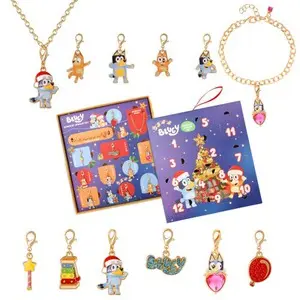 BLUEY Advent Calendar 12-piece Jewelry Set - Multicolor