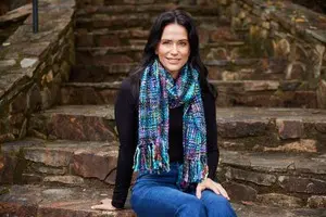 FEELGOODZ Stella Acrylic Multi Colored Winter Scarf - Pacifica