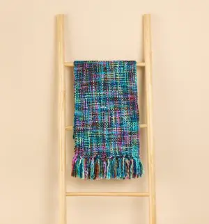 FEELGOODZ Stella Acrylic Multi Colored Winter Scarf - Pacifica