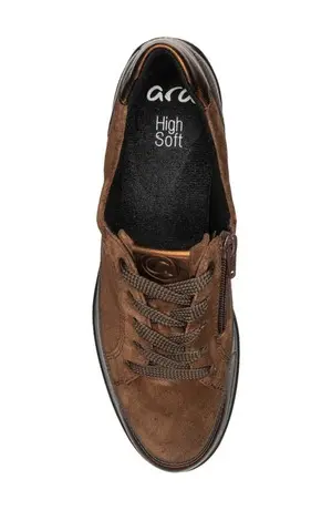 ARA Zamia Wedge Sneakers - Mocca