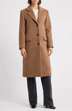 Hiso Long Sleeve Coats For Women